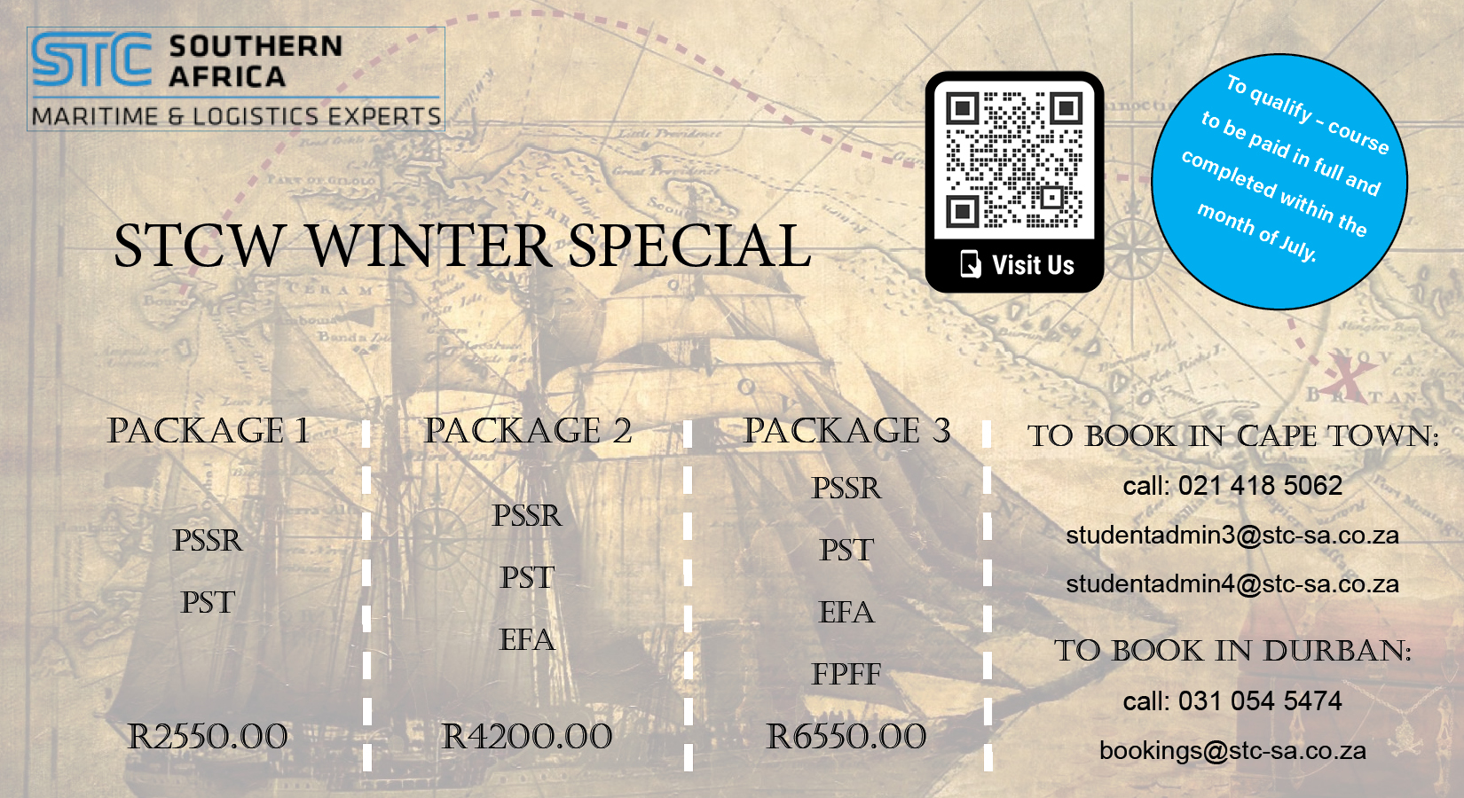 STC-Southern Africa, Cape Town, STCW, Maritime Training institute,